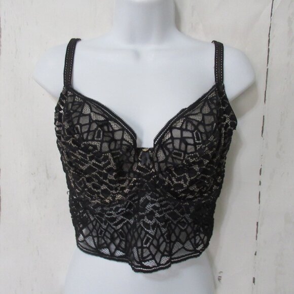 Freya | Intimates & Sleepwear | Freya Bra 34h Black Lace Underwire ...